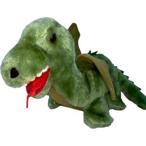 R Dakin | Toys | Vintage Dragon 98 R Dakin Stuffed Green Plush Toy ...